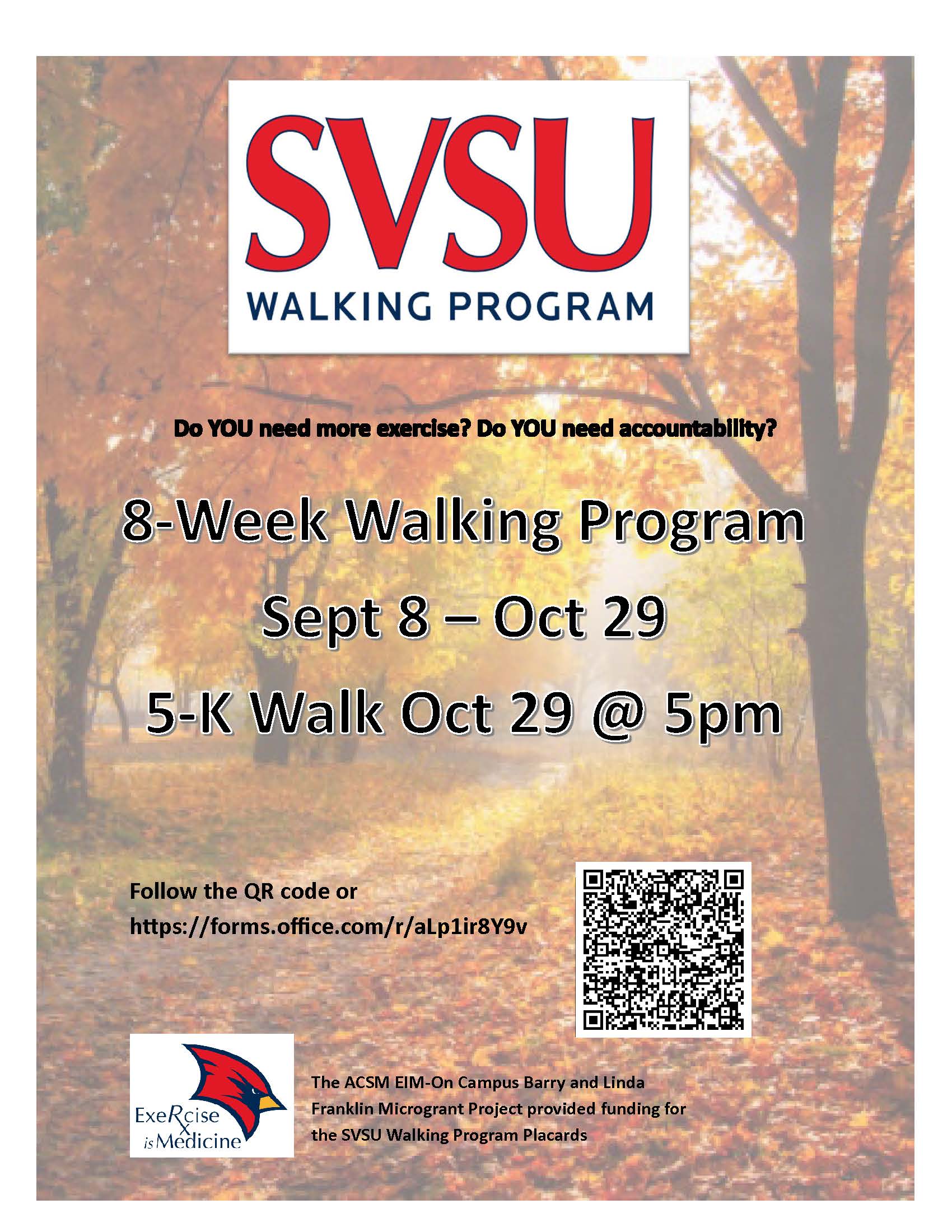 SVSU Kinesiology Indoor Walking Program - Kinesiology - SVSU