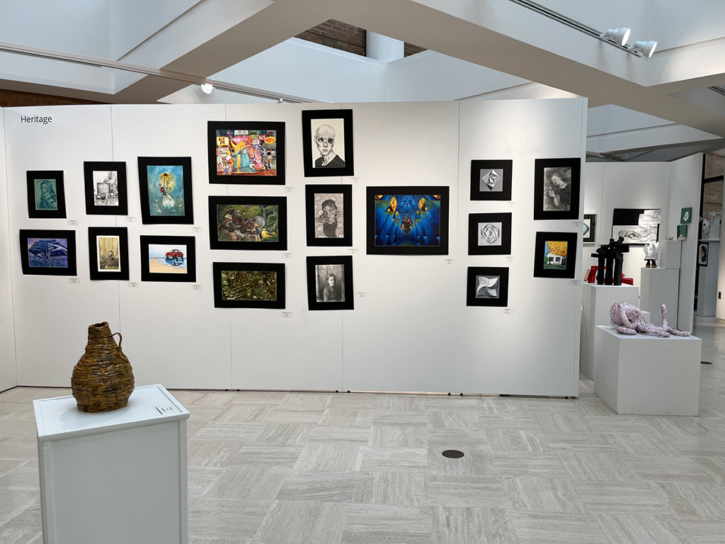 High School Invitational - University Art Department Gallery - SVSU